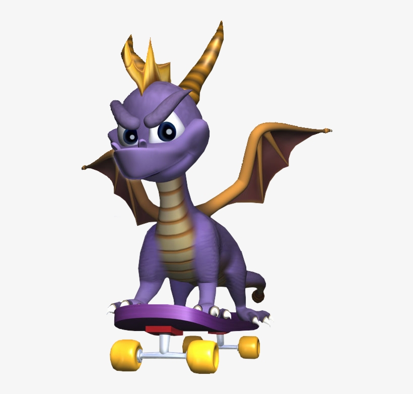 Spyro The Dragon - 550x706 PNG Download - PNGkit