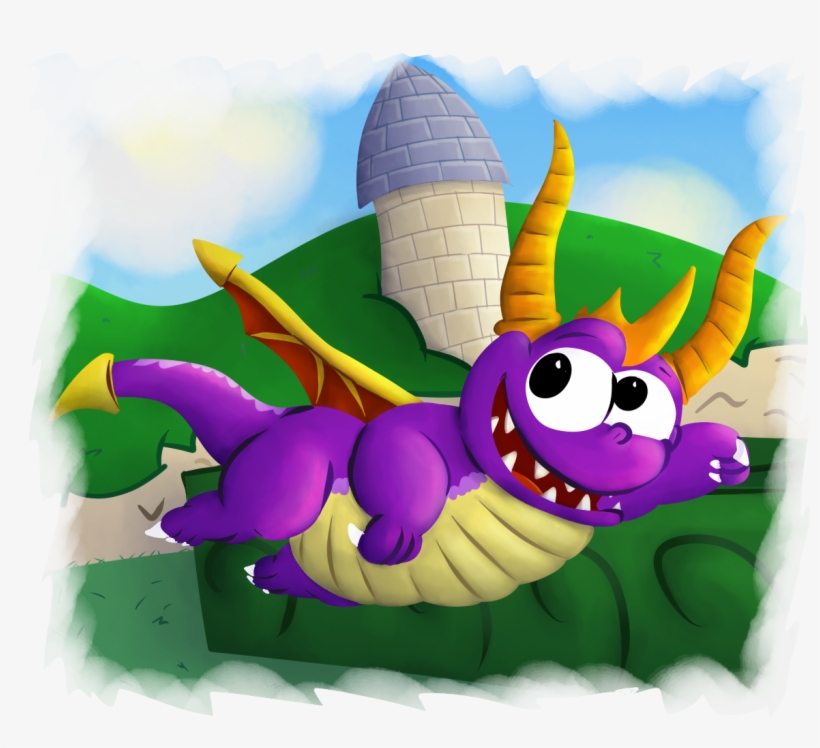 Download Transparent Spyro The Dragon - Spyro - PNGkit