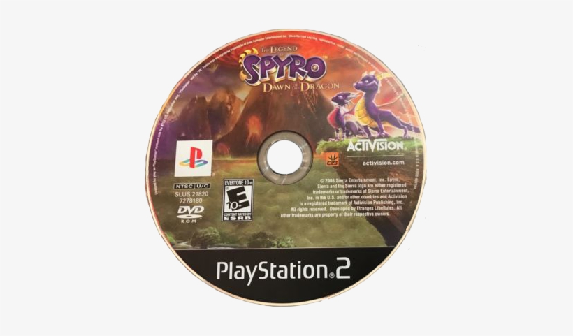 The Legend Of Spyro - Legend Of Spyro Dawn Of The Dragon Disc - 408x401 ...