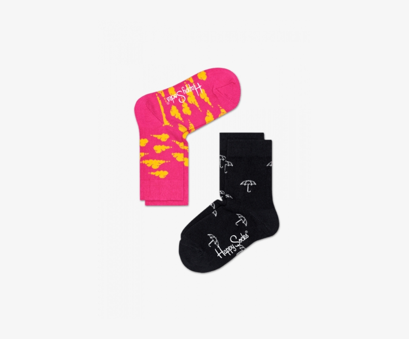 2 Pack Pink Cloud - Happy Socks Kids 2-pack Cloud 12-24m - 427x600 PNG ...