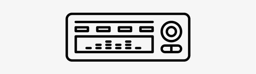 Car Radio Vector - Car Radio Transparent - 400x400 PNG Download - PNGkit
