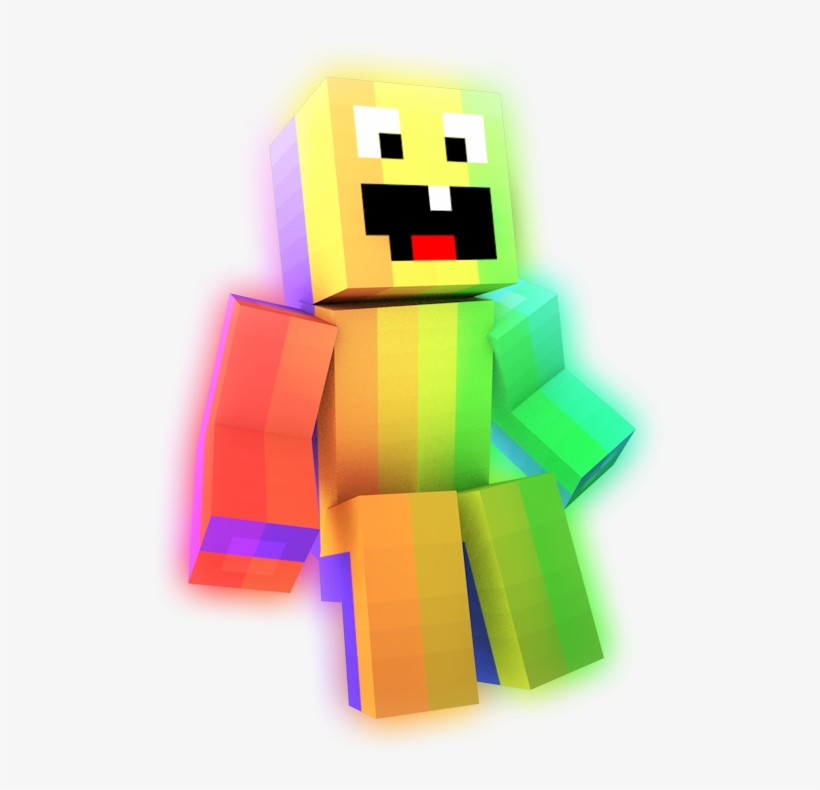Rainbow - Minecraft Rainbow Skin Pack - 720x720 PNG Download - PNGkit