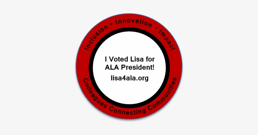 Download Transparent “i Voted Lisa For Ala President”- Virtual Sticker ...