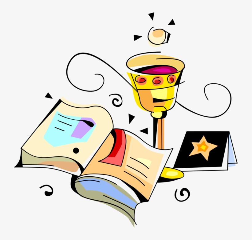 Vector Illustration Of Christian Religion Holy Bible - Clip Art ...