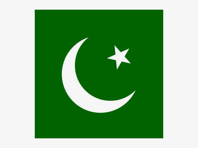Crescent And Star Of Islam Symbol Transparent Square - Muslim Flag ...