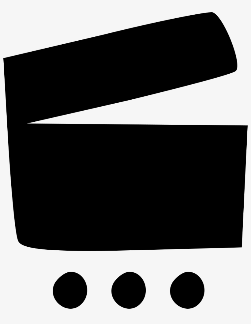 Movie Clapper Solid Select - 808x980 PNG Download - PNGkit