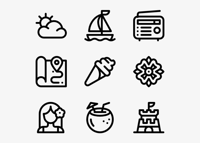 Hawaii - Travel Icon Transparent Background - 600x564 PNG Download - PNGkit