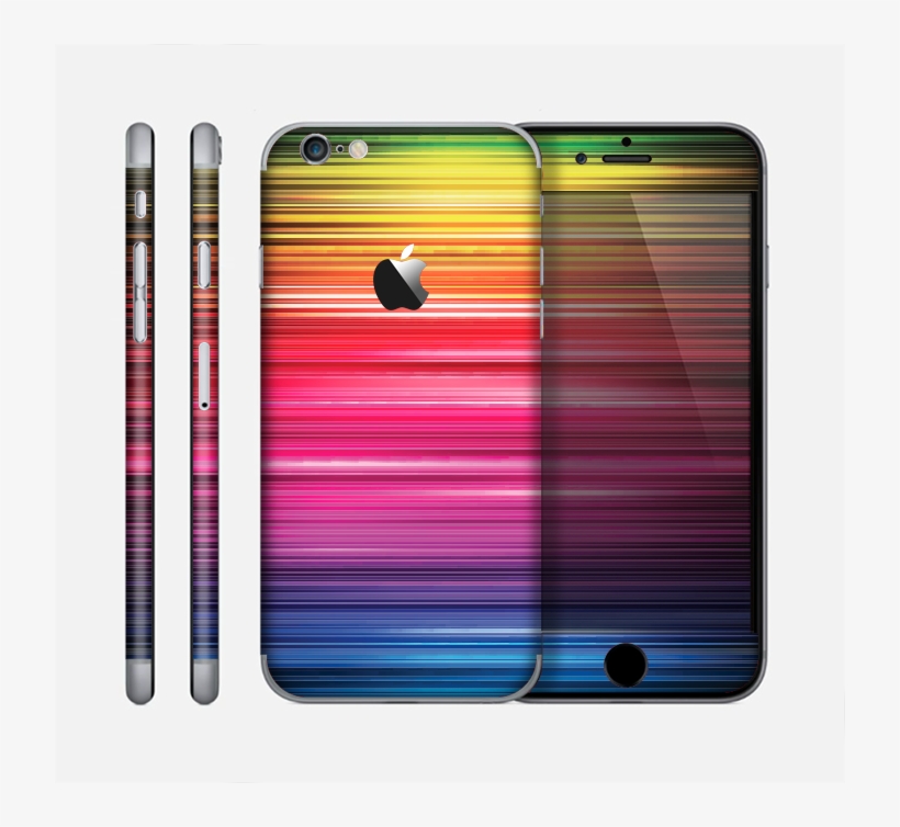 The Straight Abstract Vector Color-strands Skin For - Iphone 6 Galaxy ...