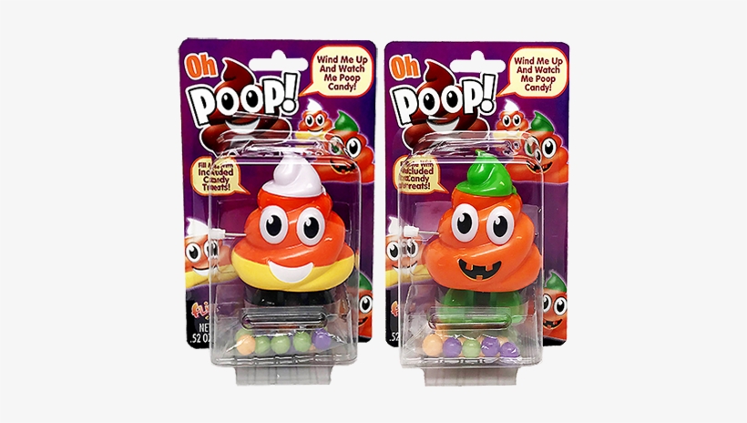 Halloween Candy Dispenser - Flix Candy Oh Poop! Candy, Fruit Lollipops ...