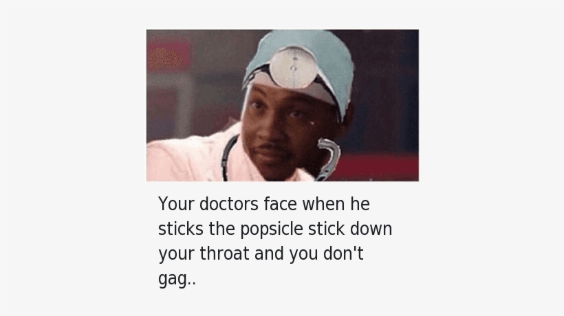 Basketball, Carmelo Anthony, And Doctor - Doctor Sticks A Popsicle ...