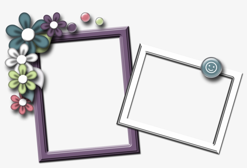 Free Spring Day Digital Scrapbook Frame Cluster - Scrapbook Frame Png ...