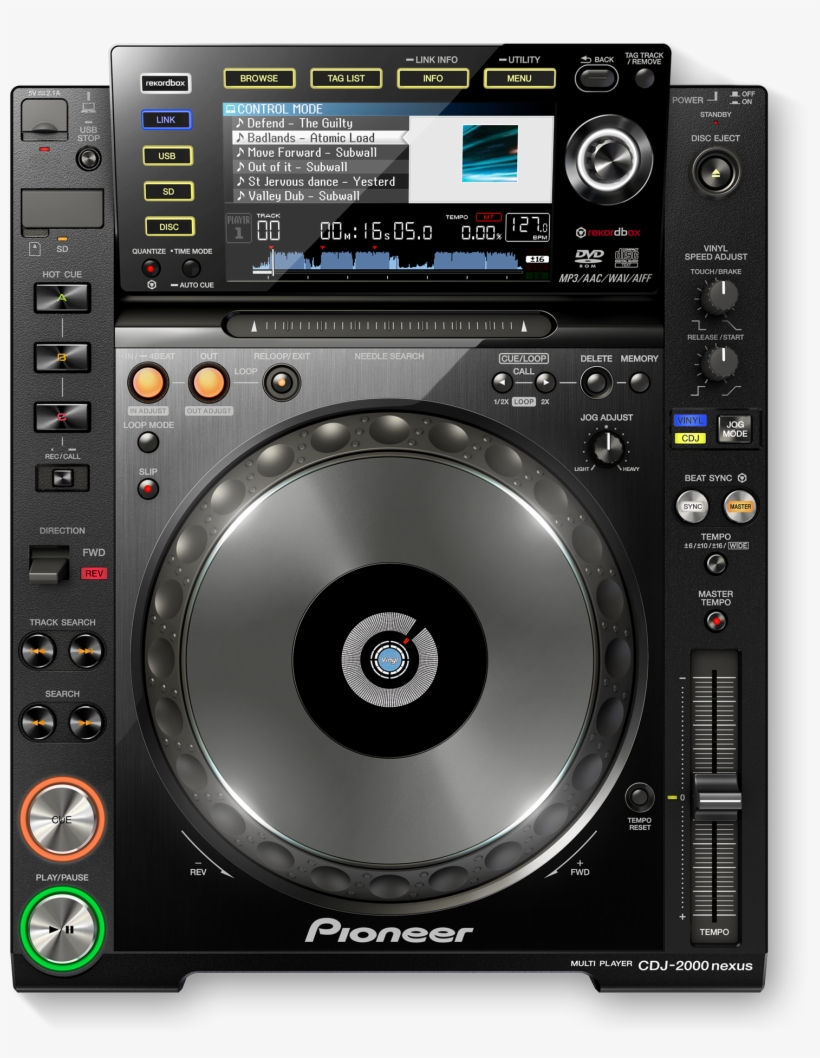 Pioneer Cdj 2000 Nexus - 1477x1834 PNG Download - PNGkit