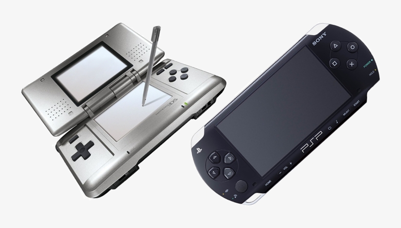 Nintendodssonypsp - Psp And Nintendo Ds - 750x392 PNG Download - PNGkit