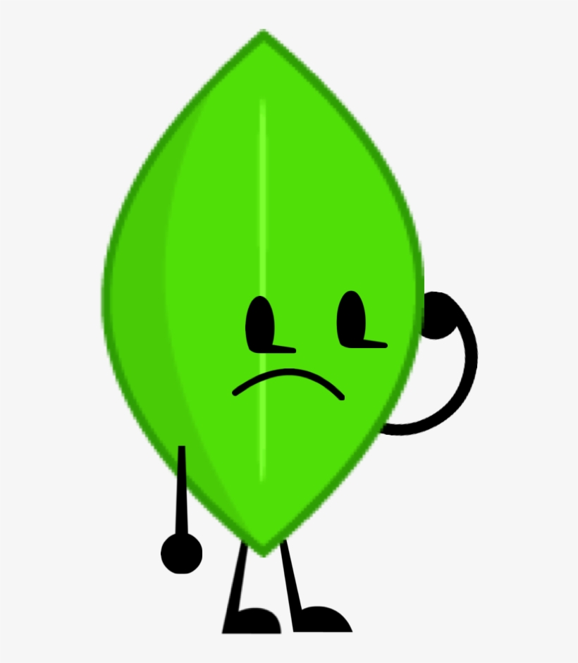 Leafy Pose Ssbos - Imagenes De Bfdi Leafy - 559x864 PNG Download - PNGkit