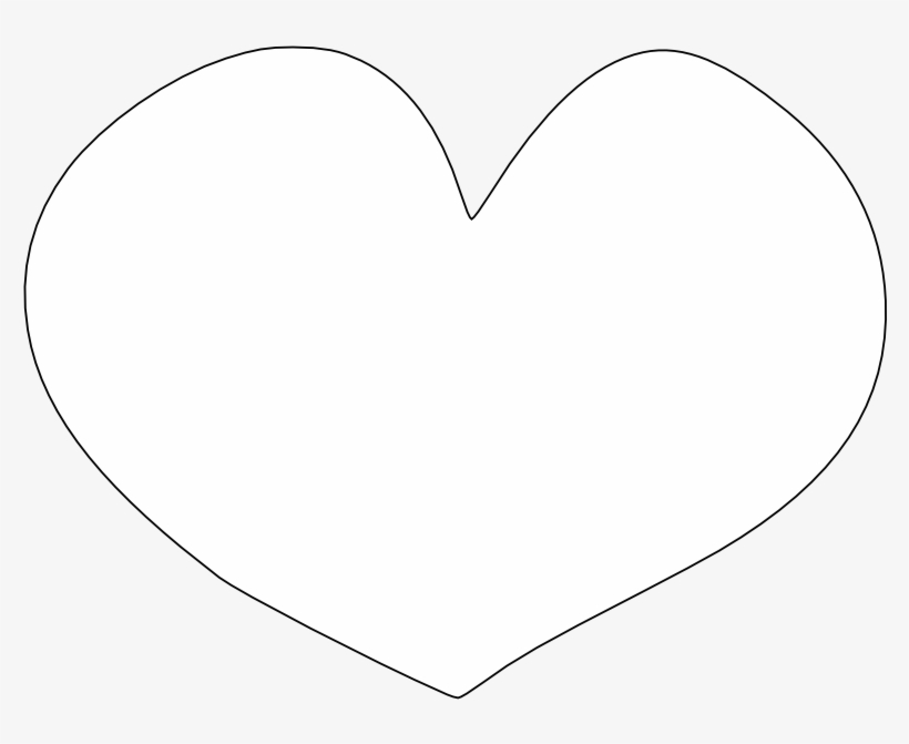 White Heart Clipart Png Clipground - Black White Heart - 1111x1111 PNG ...