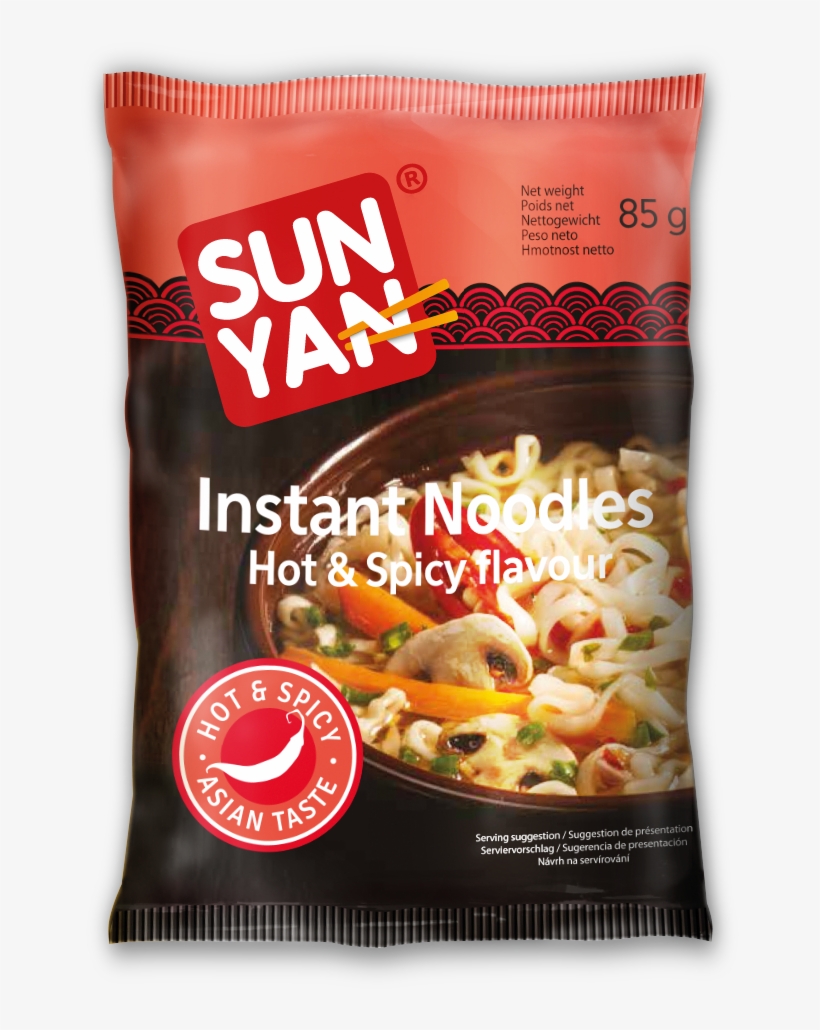 New Flavors - - Sun Yan Hot & Spicy - 850x1134 PNG Download - PNGkit