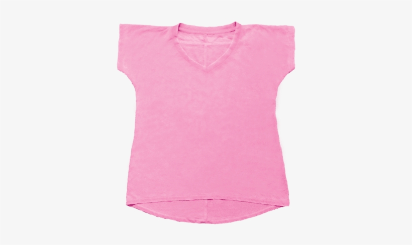 Burnout Pink High Low T Shirt - T-shirt - 415x415 PNG Download - PNGkit