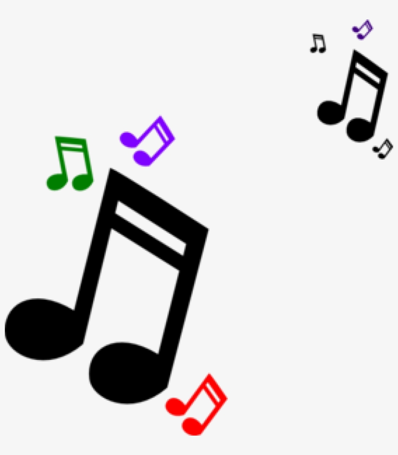 Image Free Colorful Music Staff Clipart - Free Clip Art Musical Notes ...