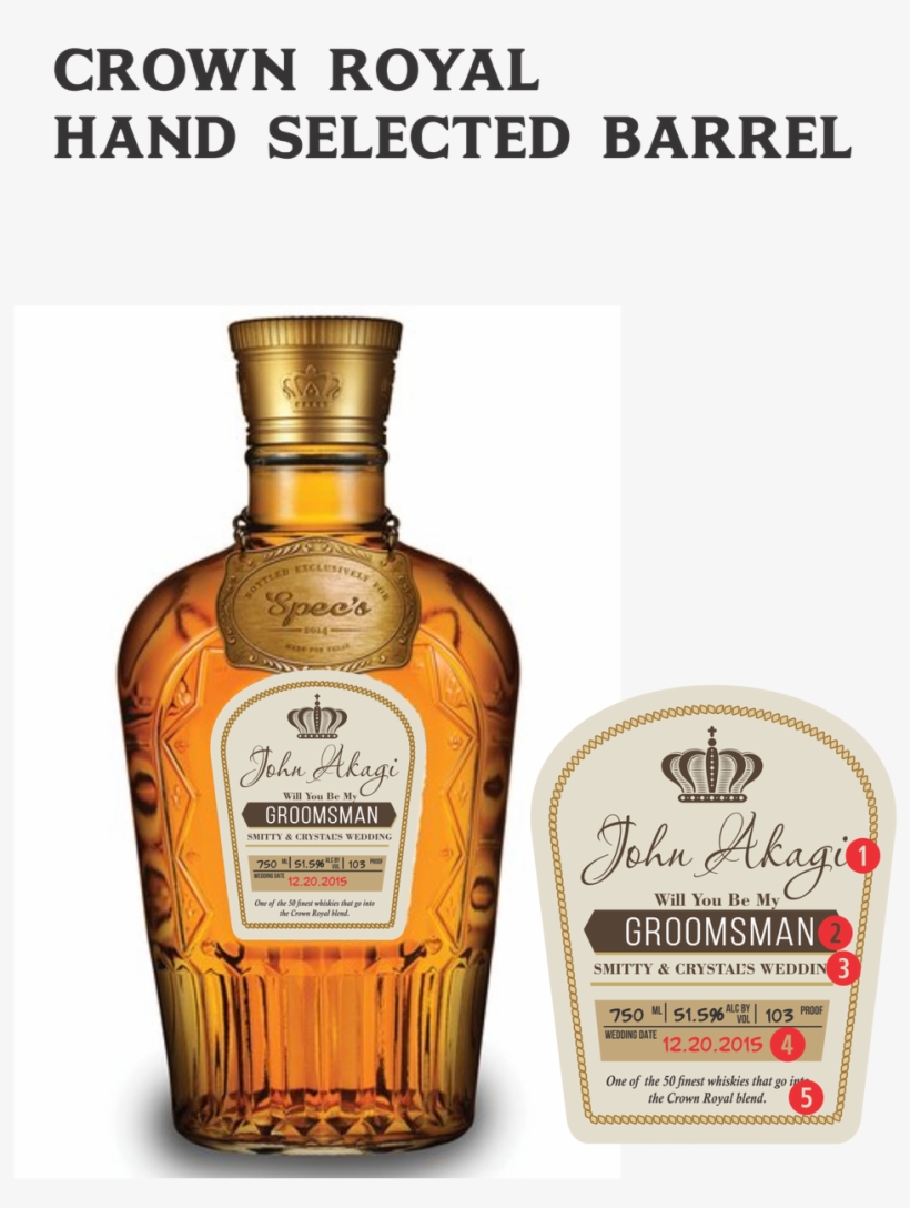 Image - Crown Royal Hand Selected Barrel - 981x1280 PNG Download - PNGkit