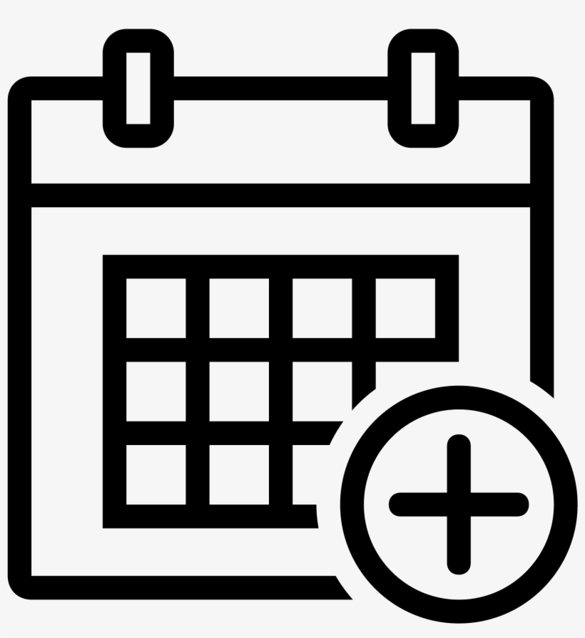 Calendar Plus Icon - Calendar Icon Png Red - 1600x1600 PNG Download ...
