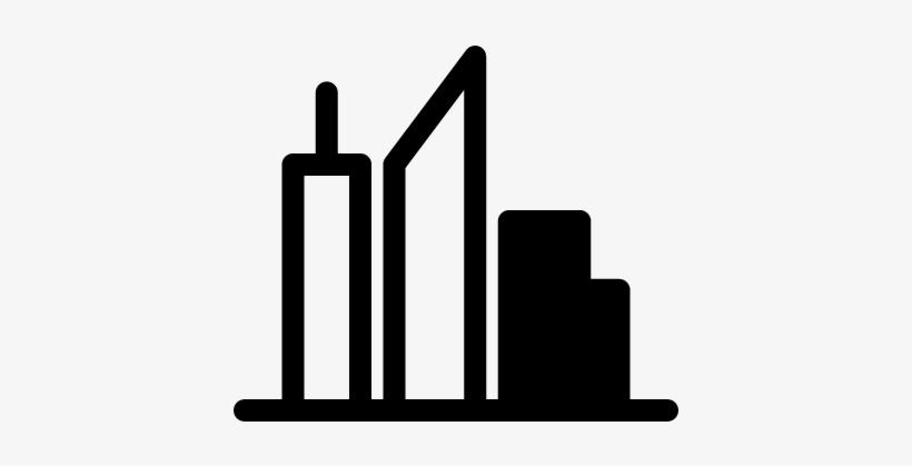 City Skyline Vector - Building - 400x400 PNG Download - PNGkit