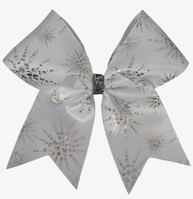White Starburst I Love Cheer® Hair Bow - Cheerleading - 4000x4000 PNG ...