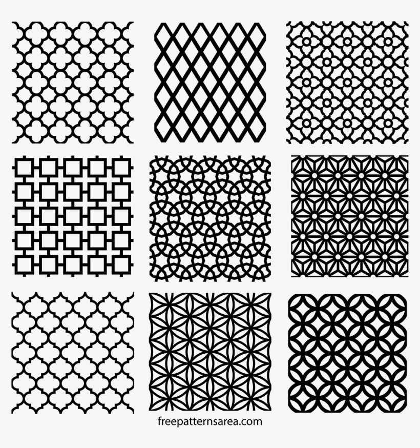 Geometric Pattern Designs - Symmetry - 800x800 PNG Download - PNGkit