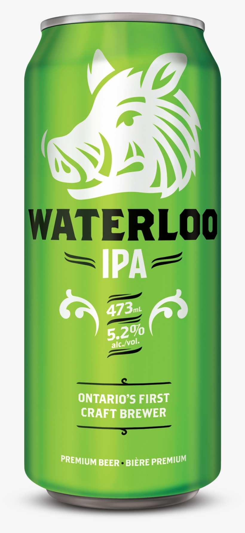 Waterloo Ipa 473ml Can - 1000x2000 PNG Download - PNGkit