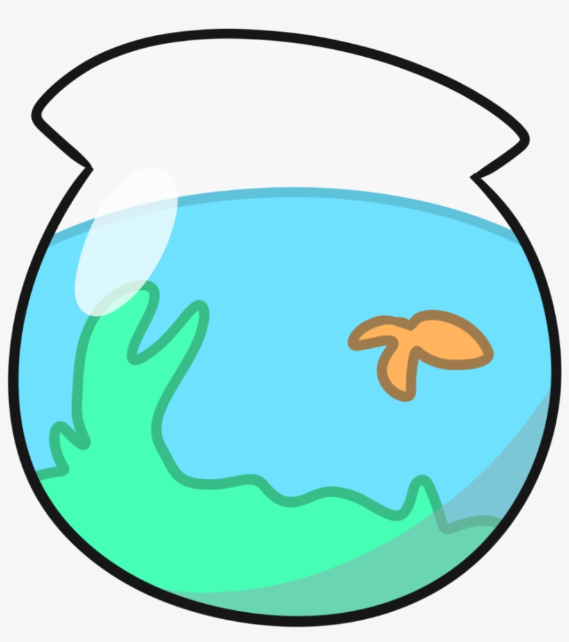 Ast-fishbowl - Bfdi Fish Bowl - 1000x1100 PNG Download - PNGkit