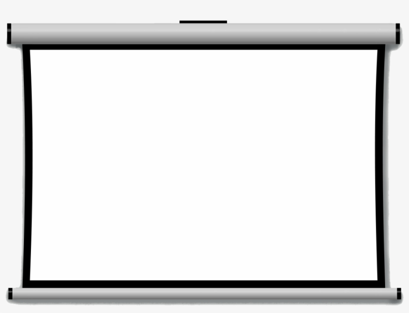 Projection Screen - Ipad White Landscape Png - 1000x750 PNG Download ...