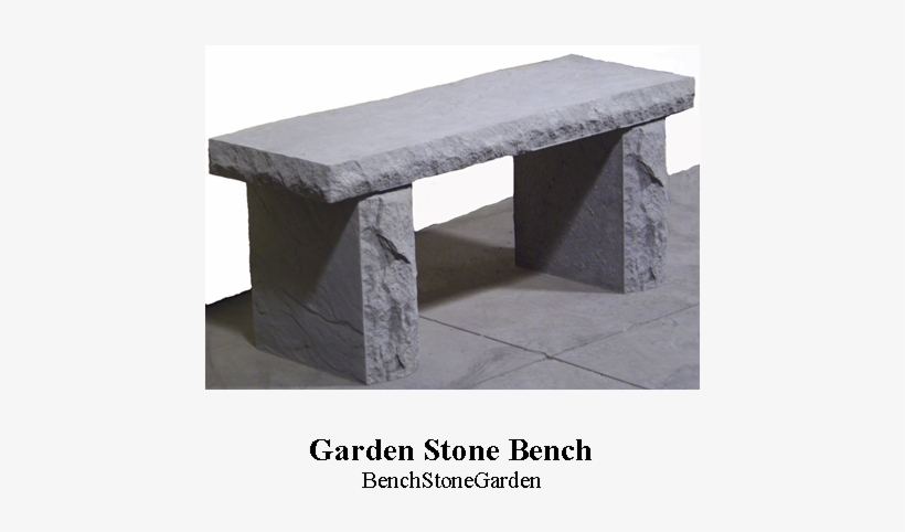 Garden Stone Bench - Stone Bench - 448x430 PNG Download - PNGkit