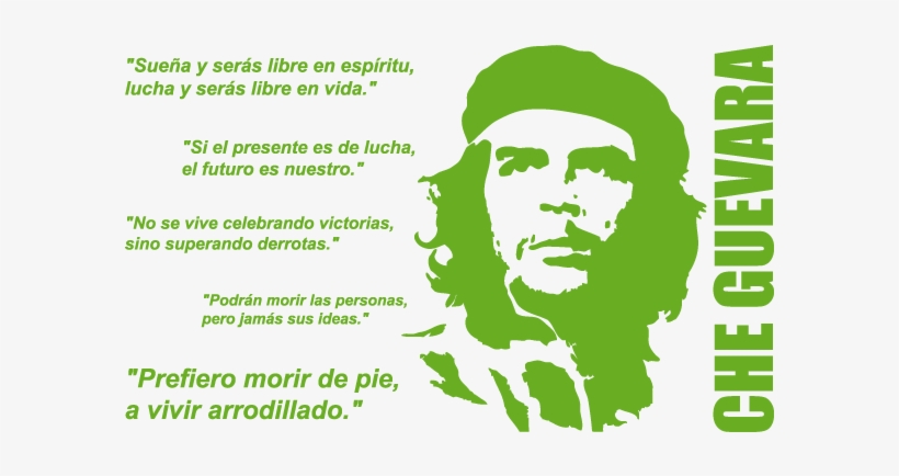 Pensamientos, Discursos Y Frases De Che Guevara - Che Guevara Stencil ...