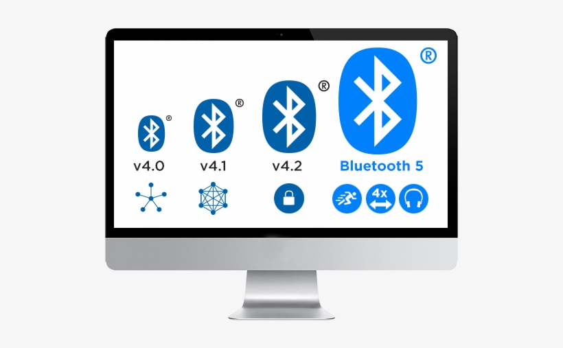 The Latest Specification, Bluetooth - Bluetooth Evolution - 600x510 PNG ...