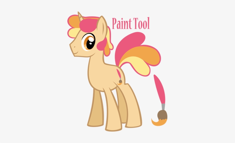 Cute Pink Bunny Png - Mlp Ocs Ms Paint - 349x420 PNG Download - PNGkit