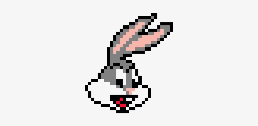 Bugs Bunny - Bugs Bunny Pixel Art - 420x350 PNG Download - PNGkit