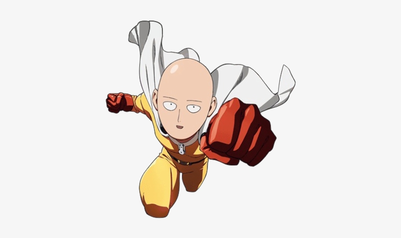 Saitama Png - One Punch Man Full Body - 400x420 PNG Download - PNGkit