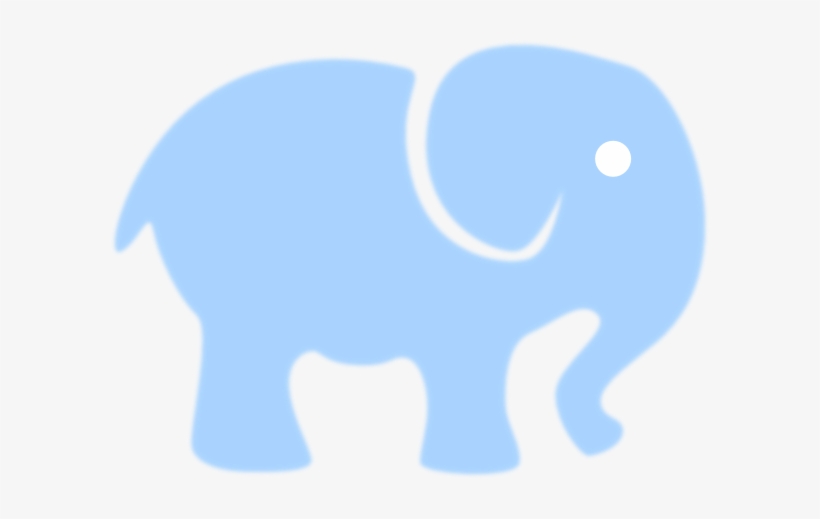 Light Blue Elephant Svg Clip Arts 600 X 439 Px - 600x439 PNG Download ...