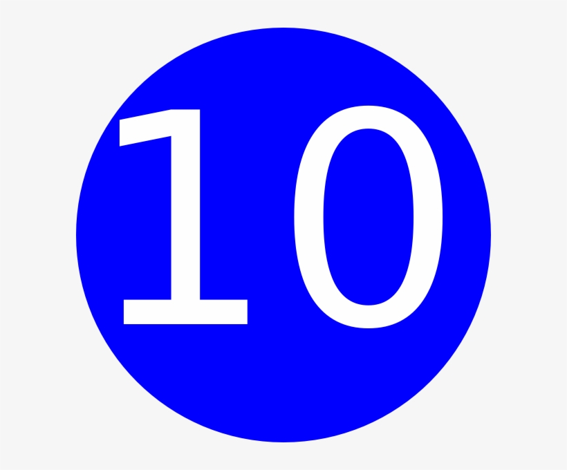Download Transparent Number 10 Transparent Background - PNGkit