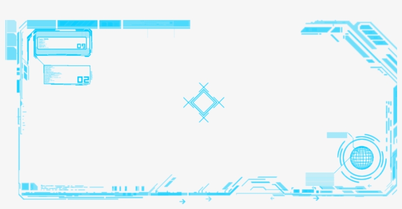 Download Transparent Sci Fi Hud Png - Transparent Futuristic Hud Png ...
