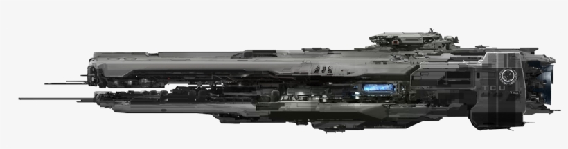 Futuristic Battle Cruiser