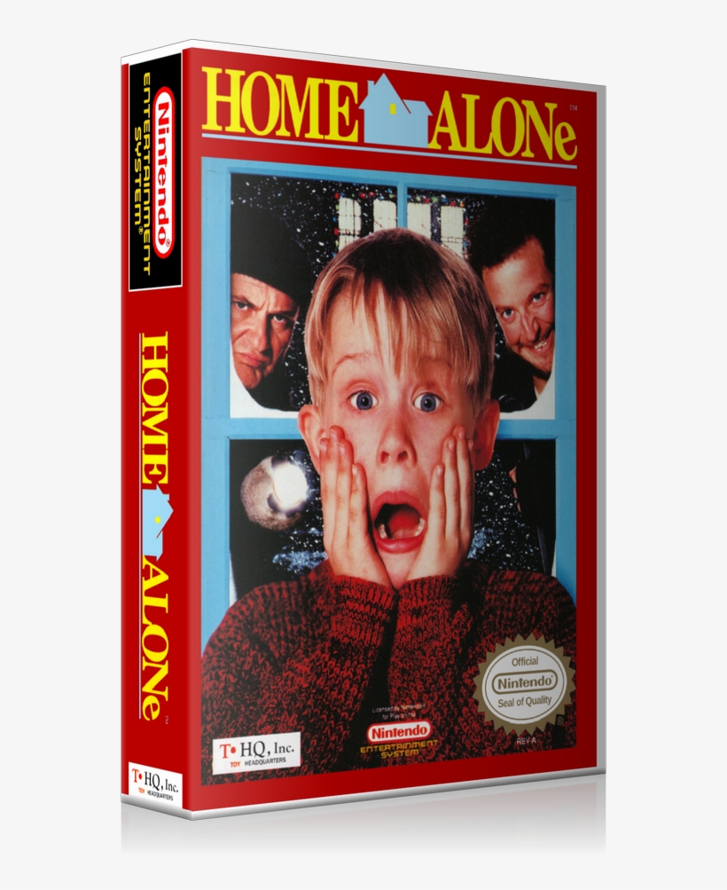 Download Transparent Nes Home Alone Retail Game Cover To Fit A Ugc ...