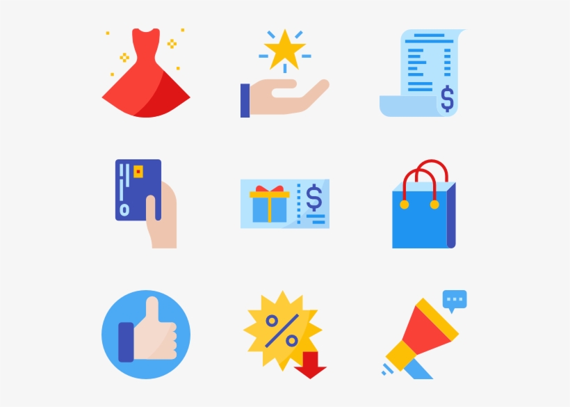 Shopping - Icon - 600x564 PNG Download - PNGkit