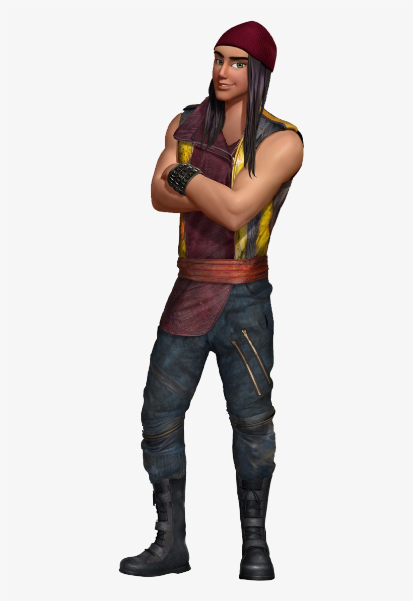 Jay Descendientes Di - Disney Descendants Jay Clipart - 408x1145 PNG ...