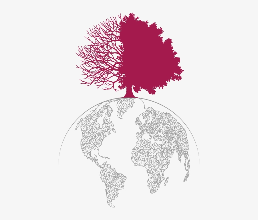 Consultree Nicaragua - Tree Roots World Map - 448x621 PNG Download - PNGkit