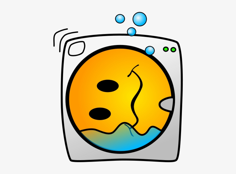 How To Set Use Washing Machine Smiley Clipart - 636x900 PNG Download ...