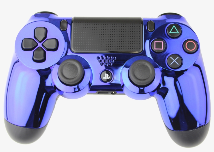 Blue Chrome Rapid Fire Playstation 4 Controller - 1280x1280 PNG ...
