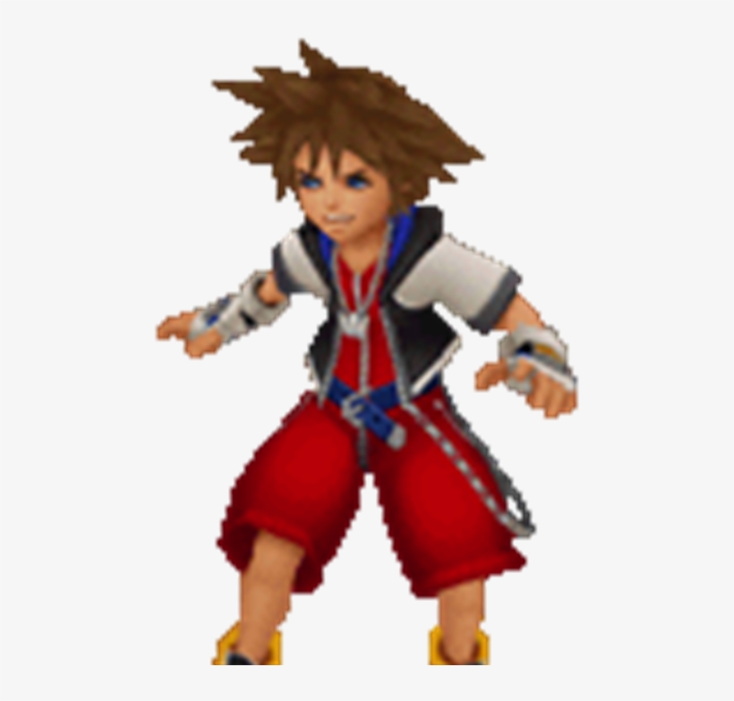 Sora Talk Sprite Khrec - Kingdom Hearts: Chain Of Memories - 623x740 ...