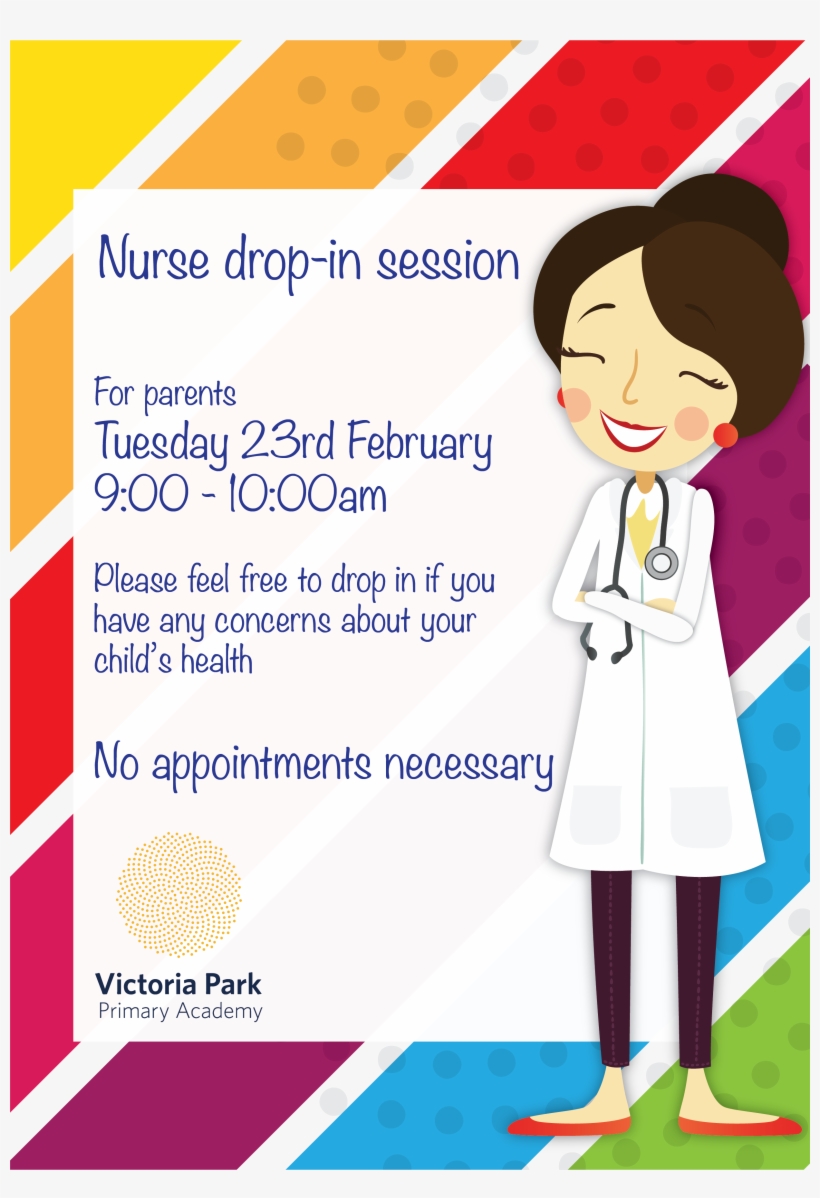 Free School Nurse Clipart - Drop In Sessions In School - 2483x3509 PNG ...