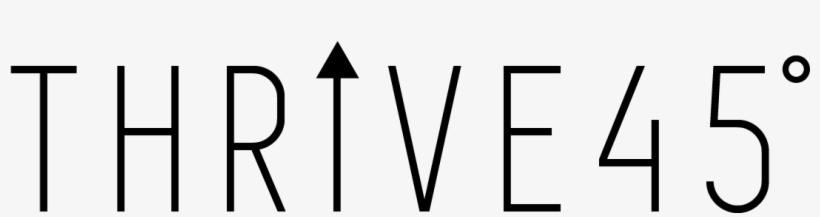 Download Transparent Thrive 45 Black Logo On Transparent Background ...