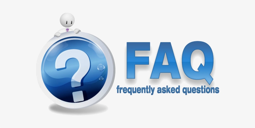 Blue Faq - 610x340 PNG Download - PNGkit